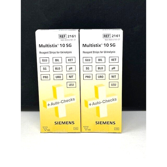 Siemens | Other | Siemens 261 Multistix 1 Sg Test Strips 2 Boxes Of ...